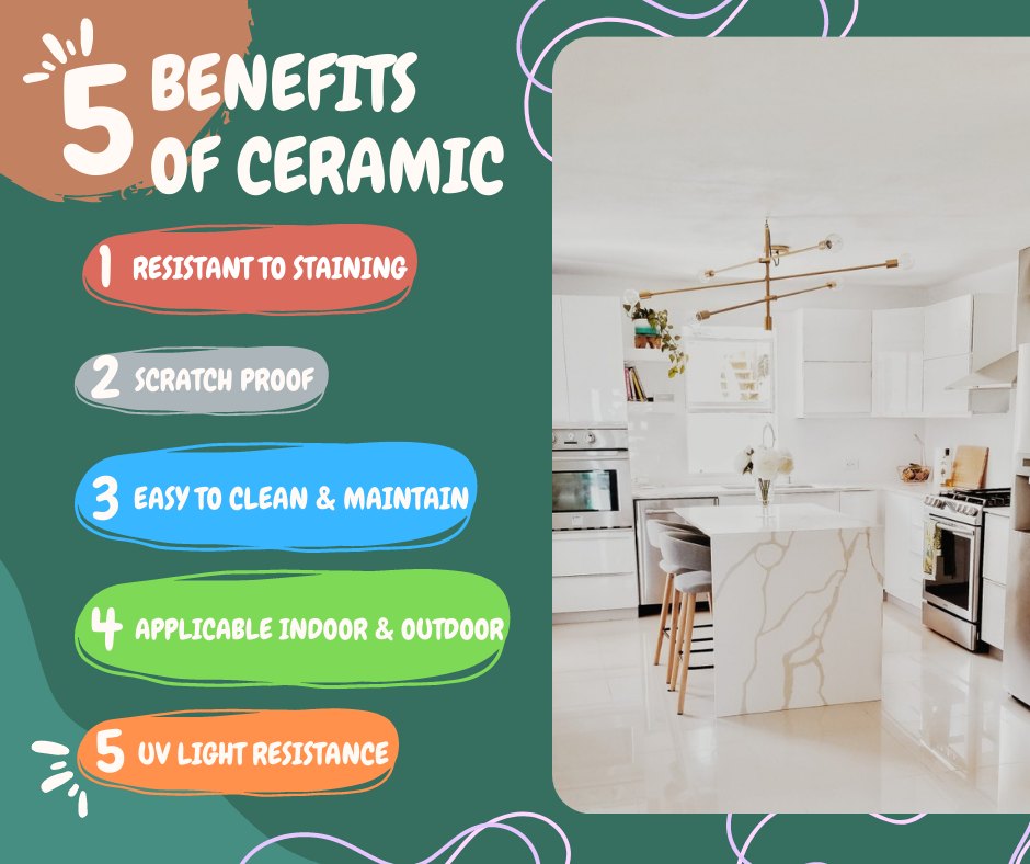 What are the ceramic worktops pros and cons?