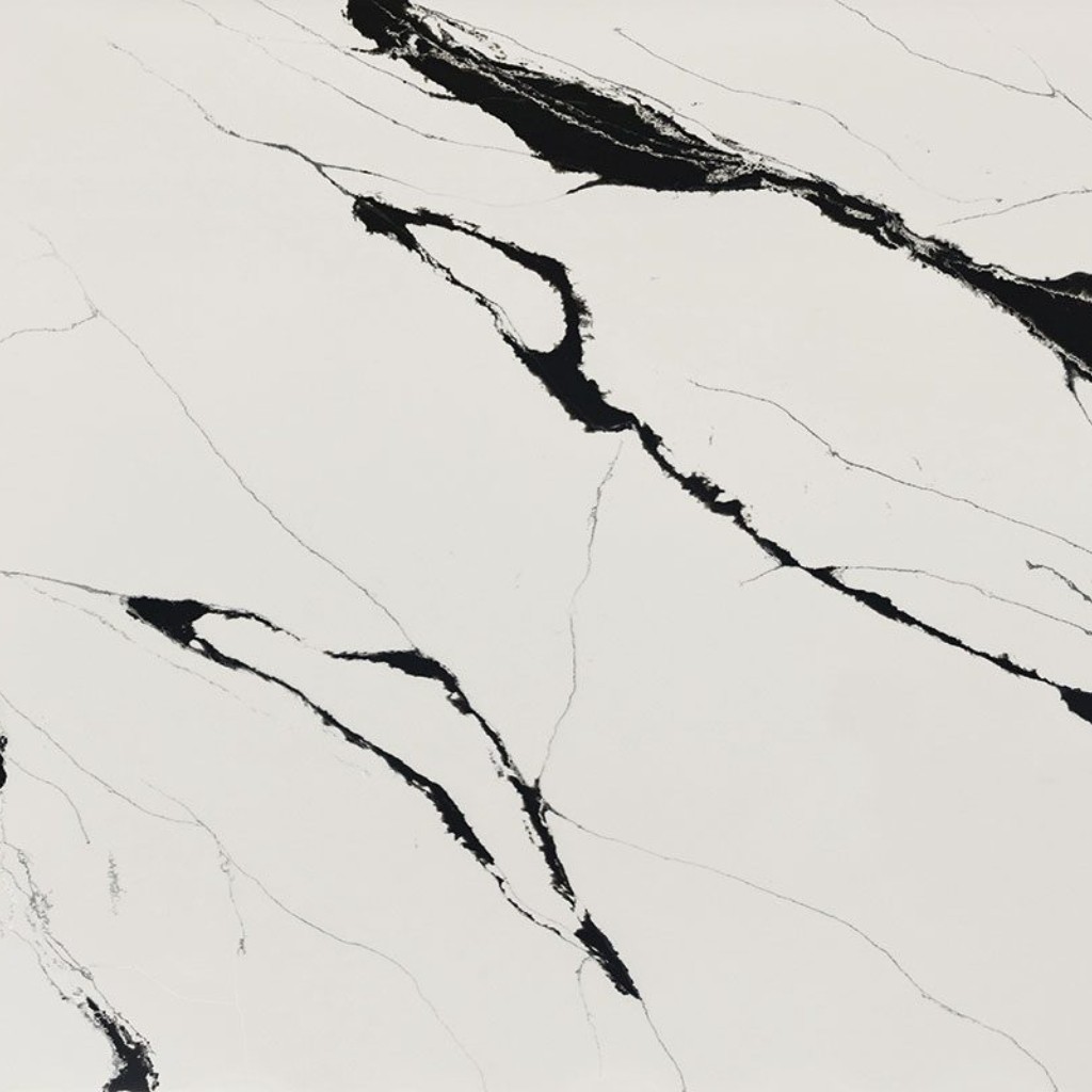 Unique Calacatta Black by Compac Quartz | Polish Granite