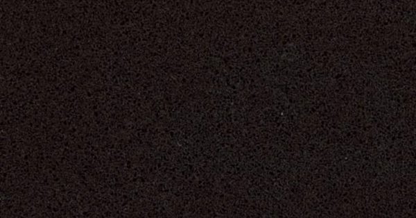 Jet Black by Caesarstone Quartz | Polish Granite